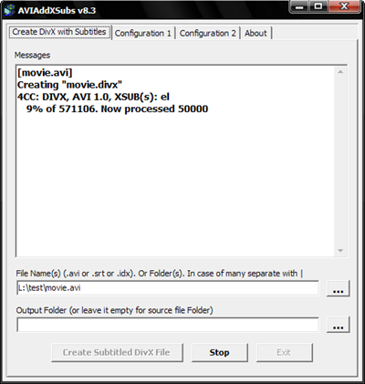 How to add soft subtitles to a DivX movie